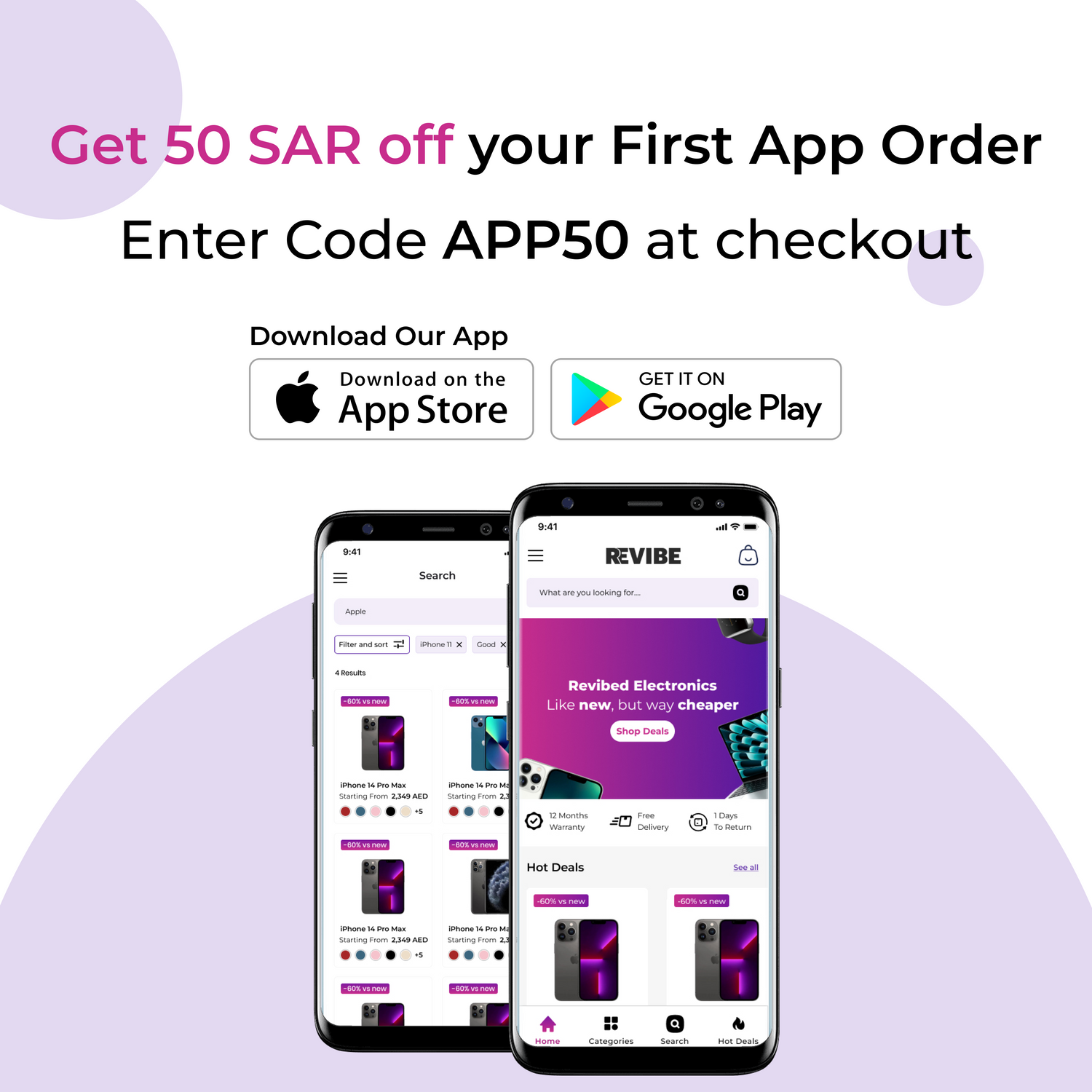 Revibe | Refurbished Electronics in Saudi Arabia | Smartphones, Laptops