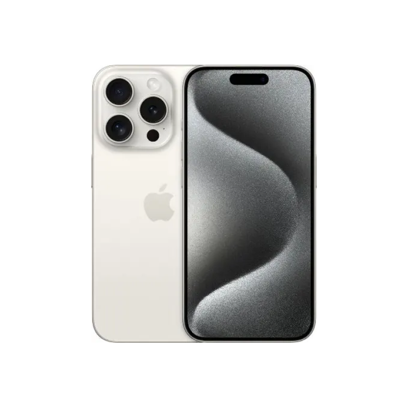 Refurbished Apple iPhone 15 Pro Max 256 GB White Titanium with Monthly ...